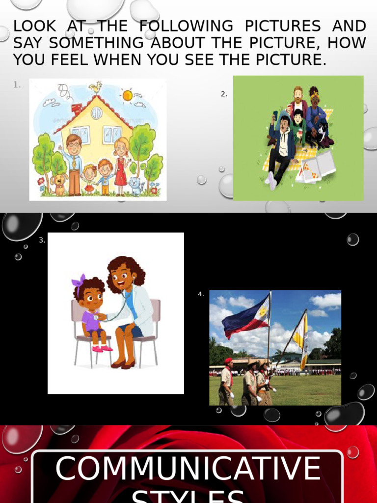 Communicative Styles 2023 2024 | PDF