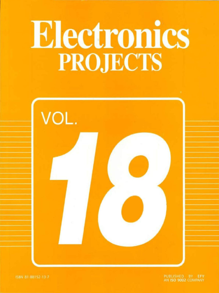 Electronics Projects - Vol 18 | PDF
