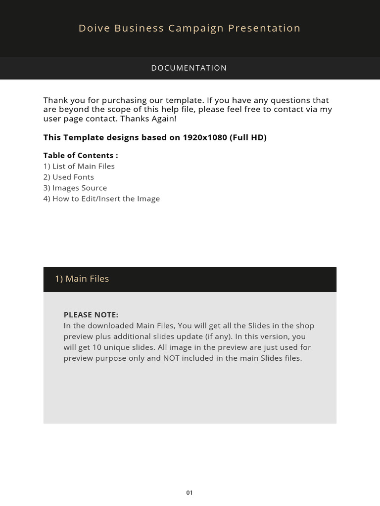 Help Documentation PPT | PDF