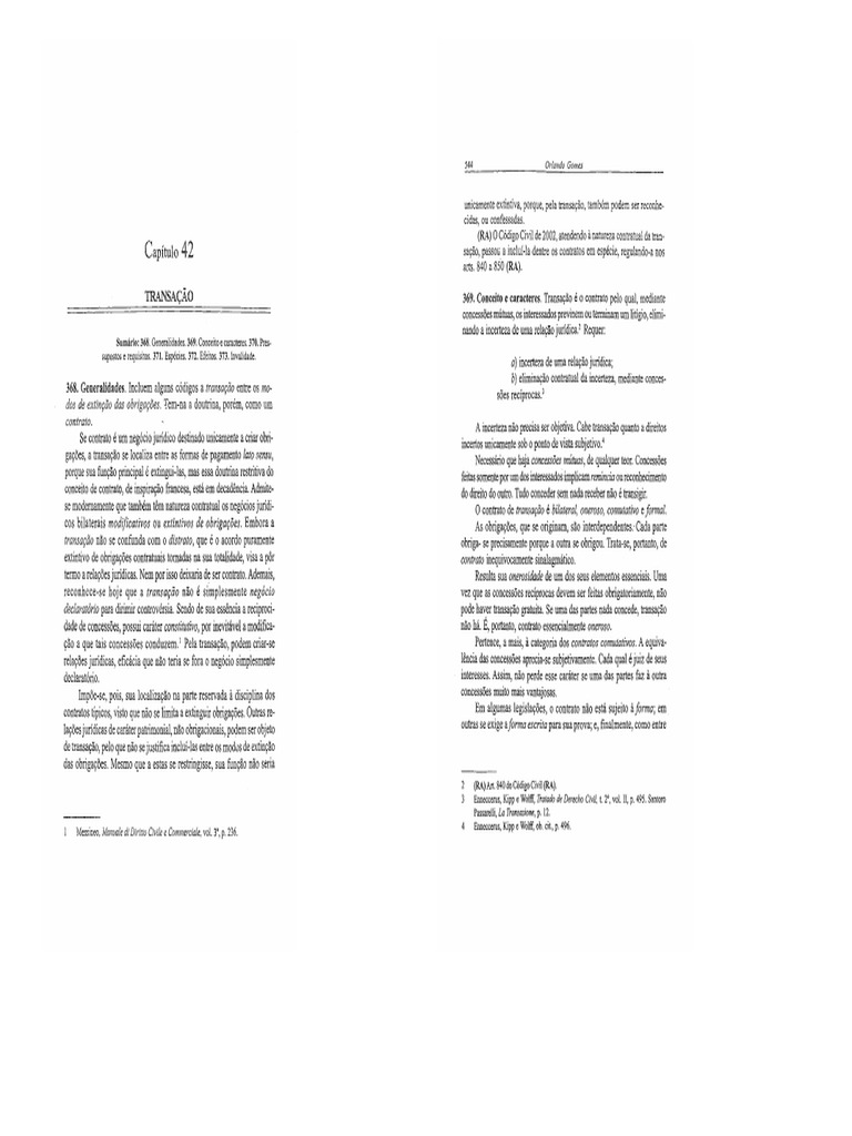 Capítulo 4 2: Orlando Gomes | PDF