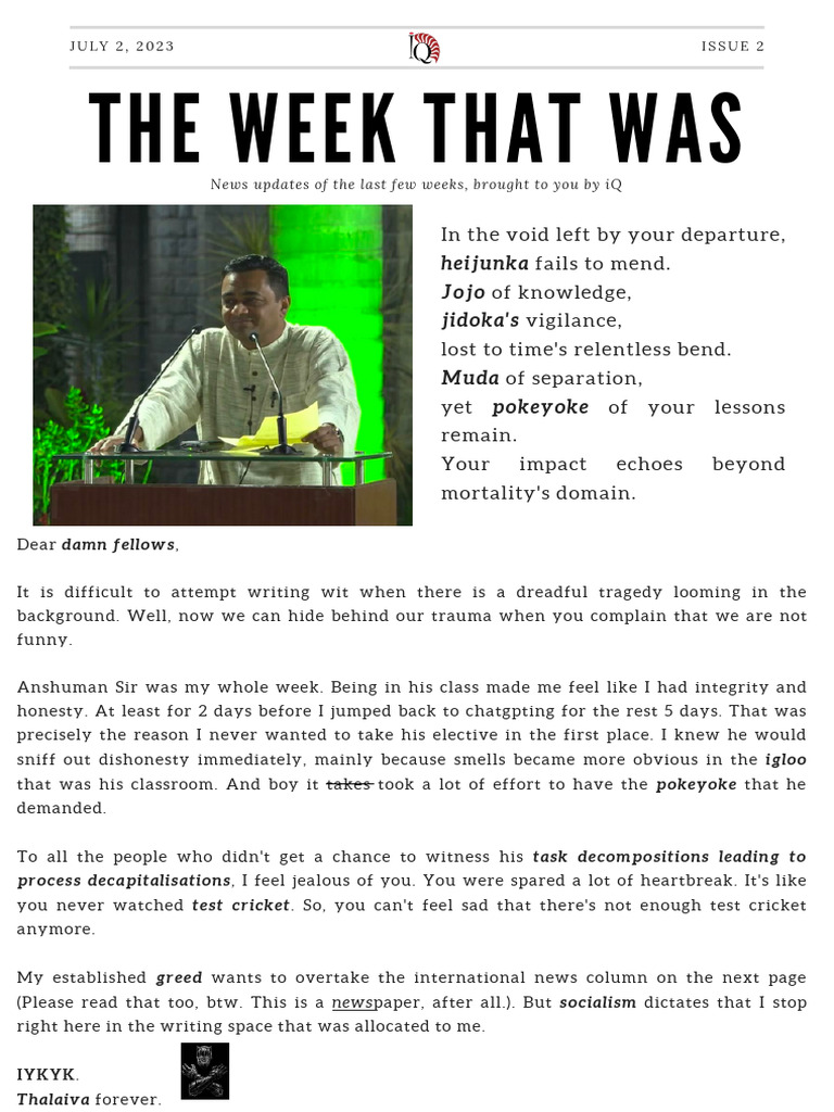 TWTW Issue 2 | PDF