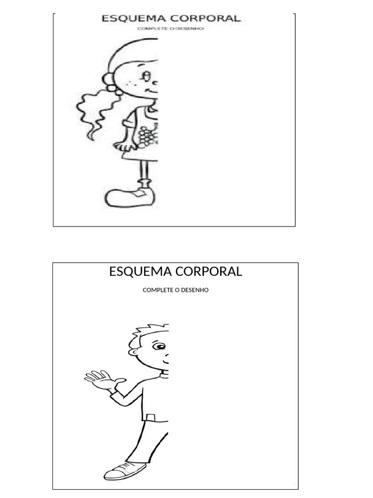 Esquema Corporal Pdf