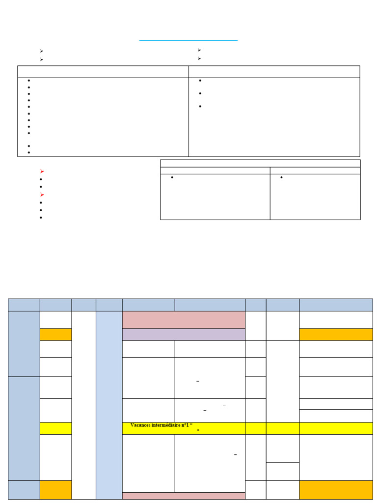 Planification Annuelle 2APIC | PDF