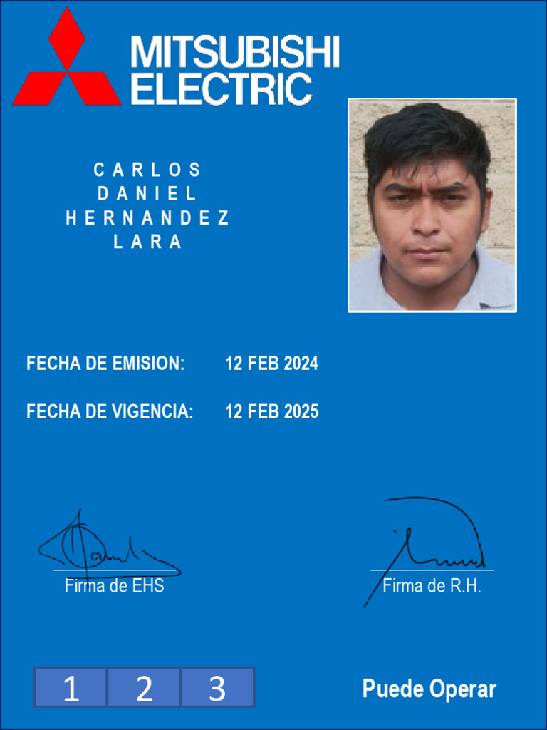 Tarjeta Montacargas | PDF