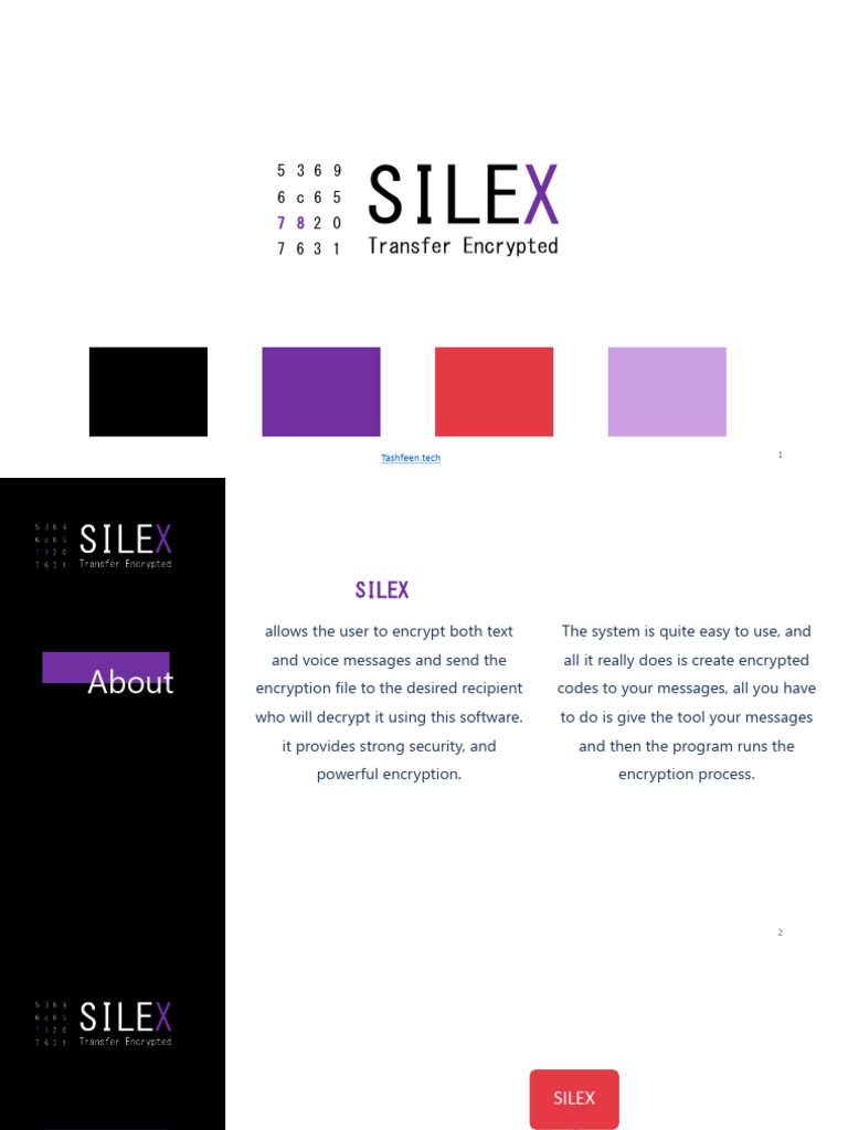 Silex EN | PDF
