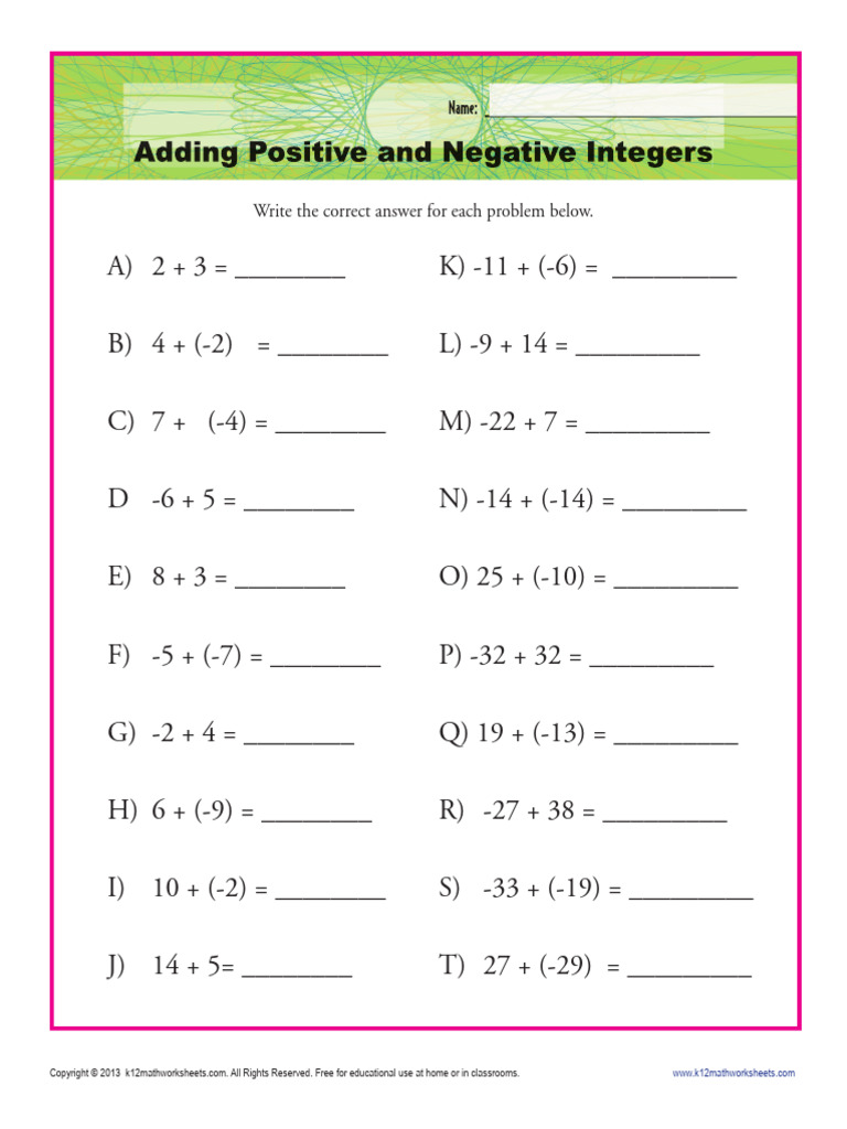adding_positive_and_negative-integers | PDF