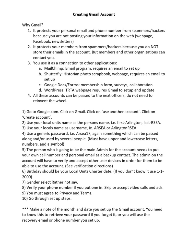 2020 2022 Gmail Resource Guide | PDF