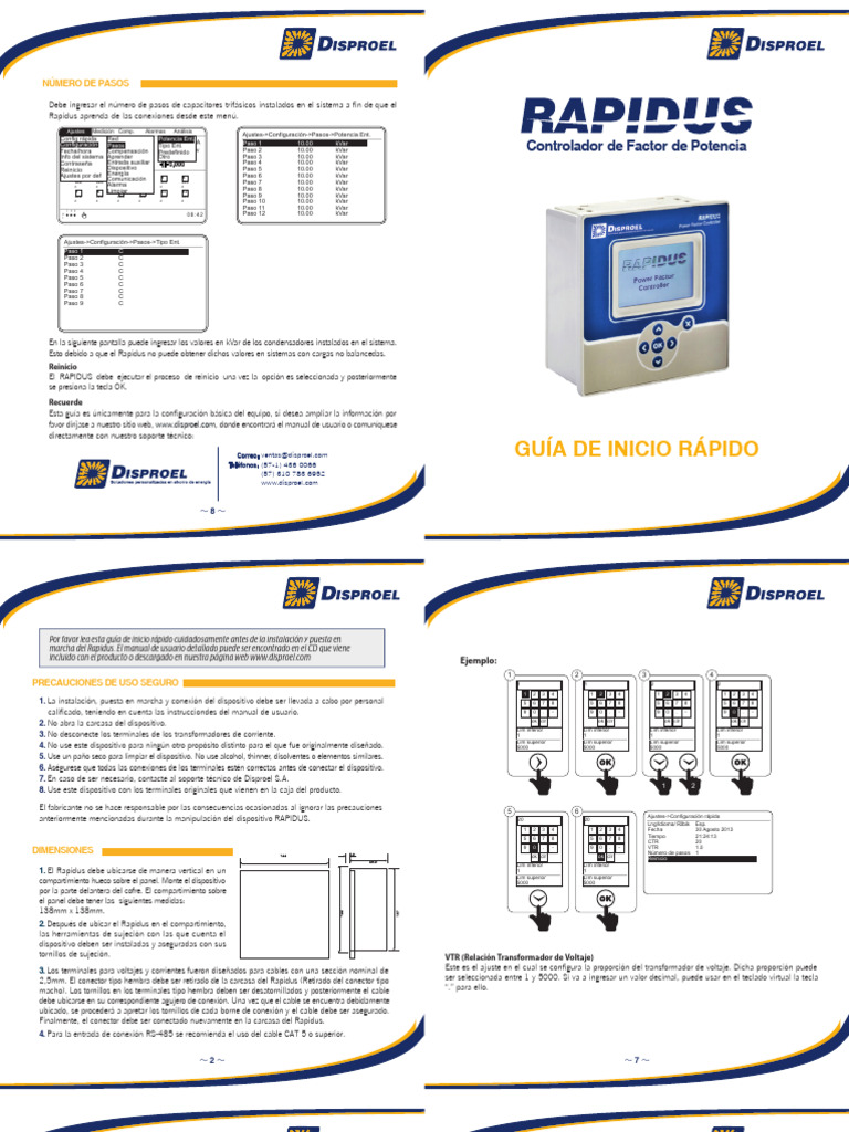 RAPIDUS Disproel | PDF
