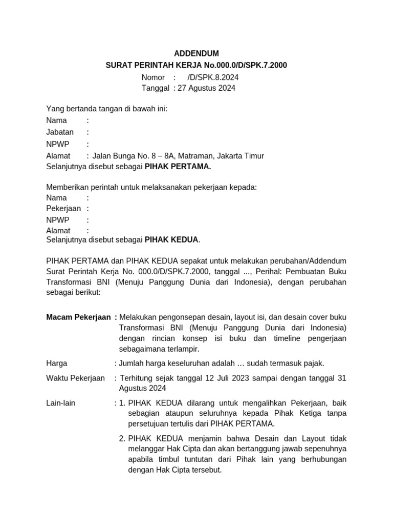 ADDENDUM - Copy | PDF