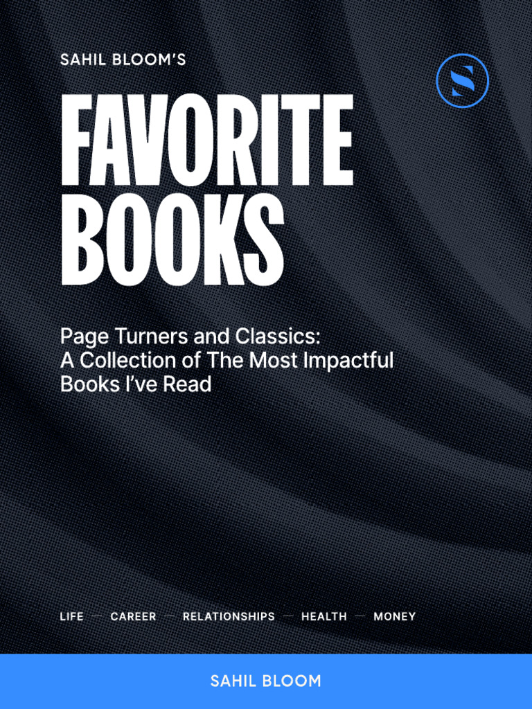 Sahil-Bloom Favorite Books | PDF