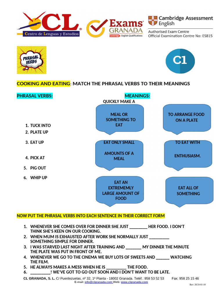 c1-advanced-cooking-phrasal-verbs | PDF