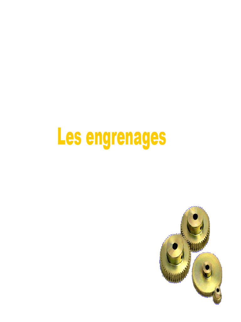 Les Engrenages | PDF