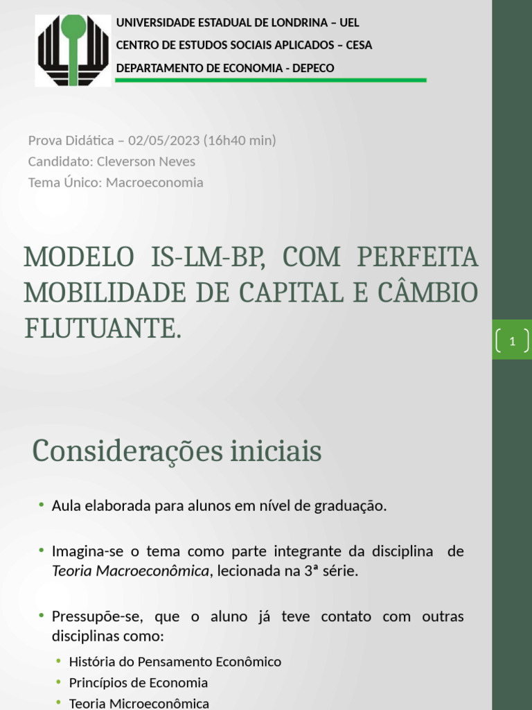 Análise Is LM BP RCflex PMC | PDF