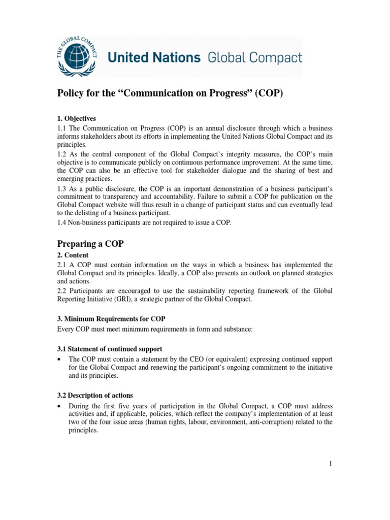 Guidelines for Communicating Progress: Preparing, Submitting, and ...