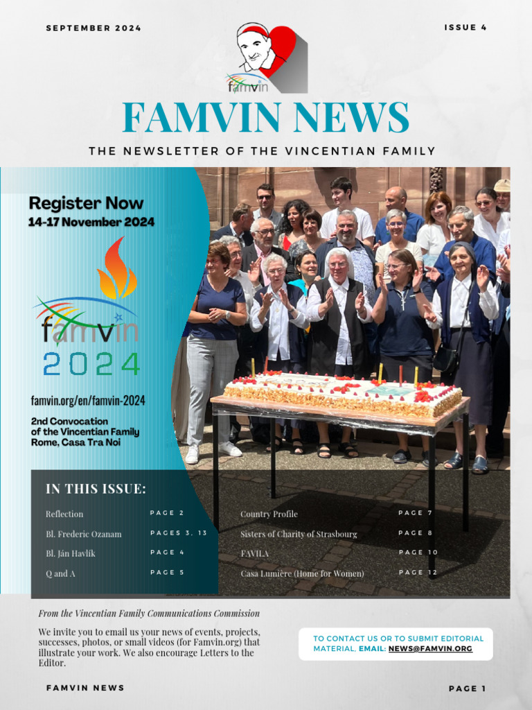 (English) Famvin News No. 4 | PDF