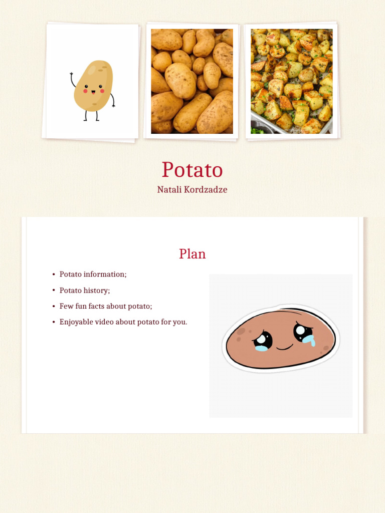 Potato | PDF