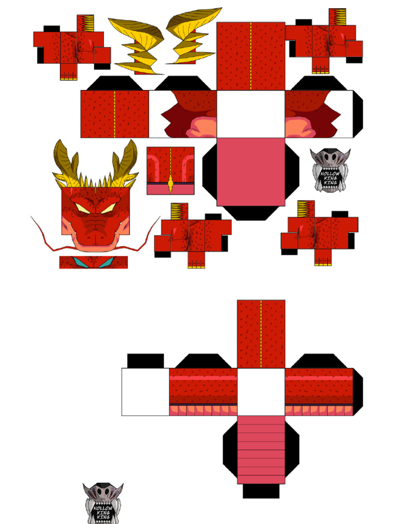 Ultimate Shenron Paper Toy Paper Craft | PDF