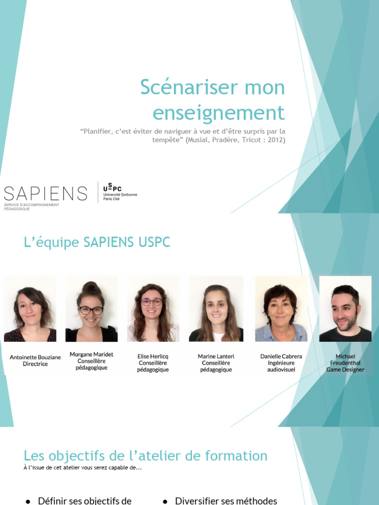 Scénariser Mon Enseignement | PDF