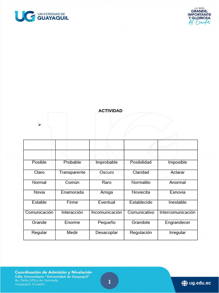 TAREA-U3-CLASE 2-S5-ESTUDIANTE | PDF