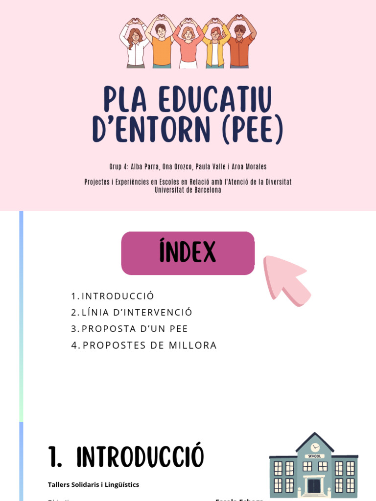 Pla Educatiu D'Entorn (Pee) | PDF