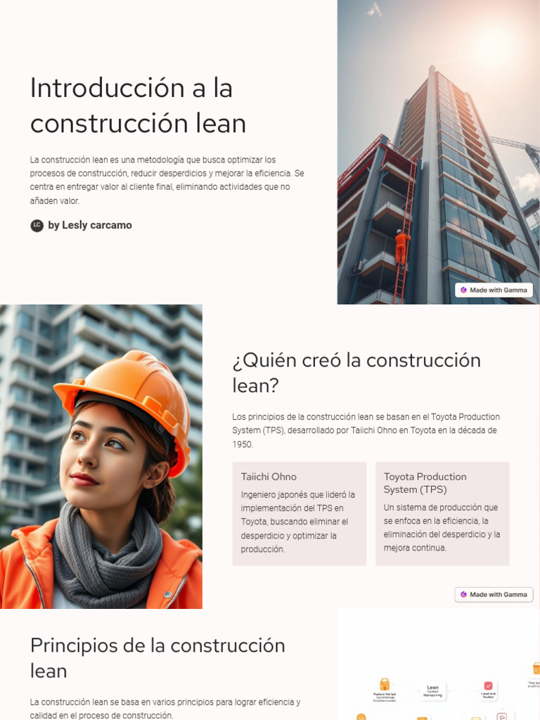 Introduccion A La Construccion Lean | PDF