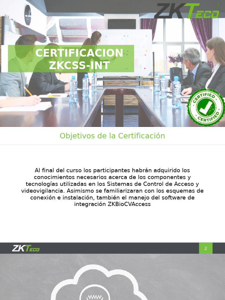 Certificacion ZKCSS-INT | PDF