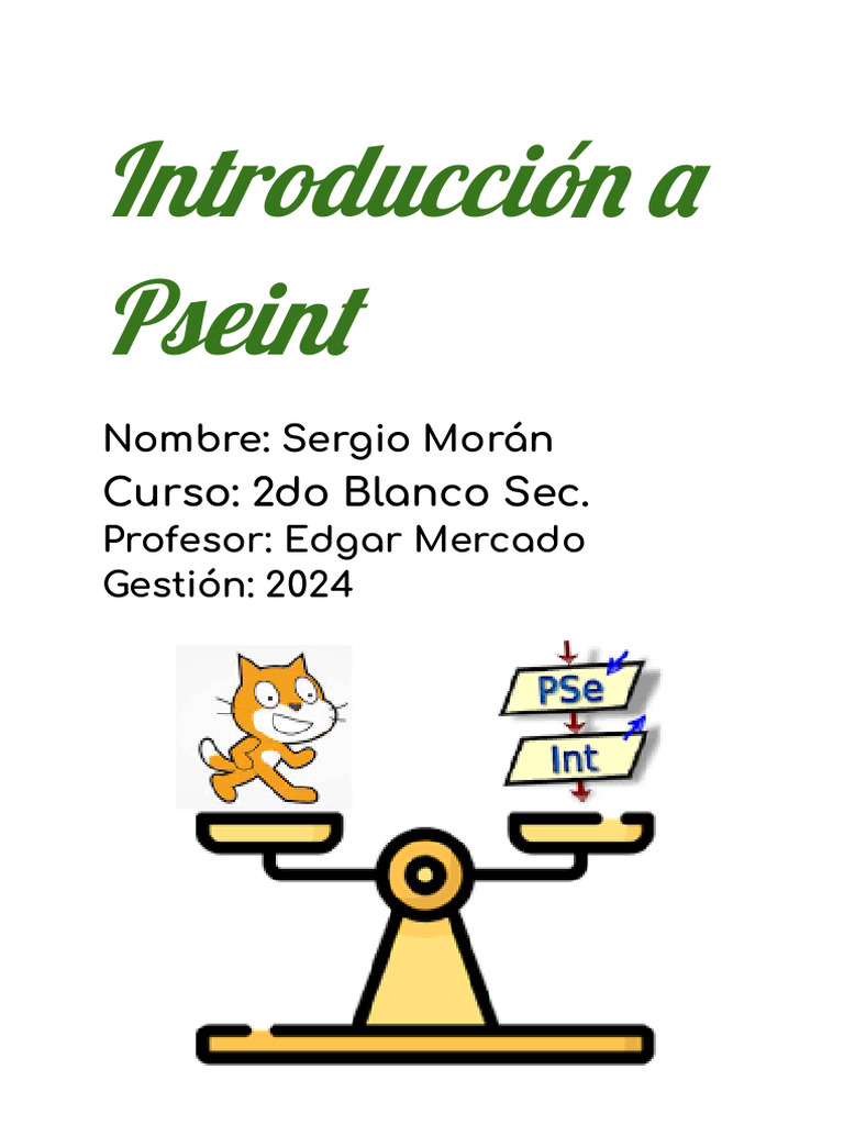 Introducción A Pseint | PDF | Programación de computadoras | Algoritmos