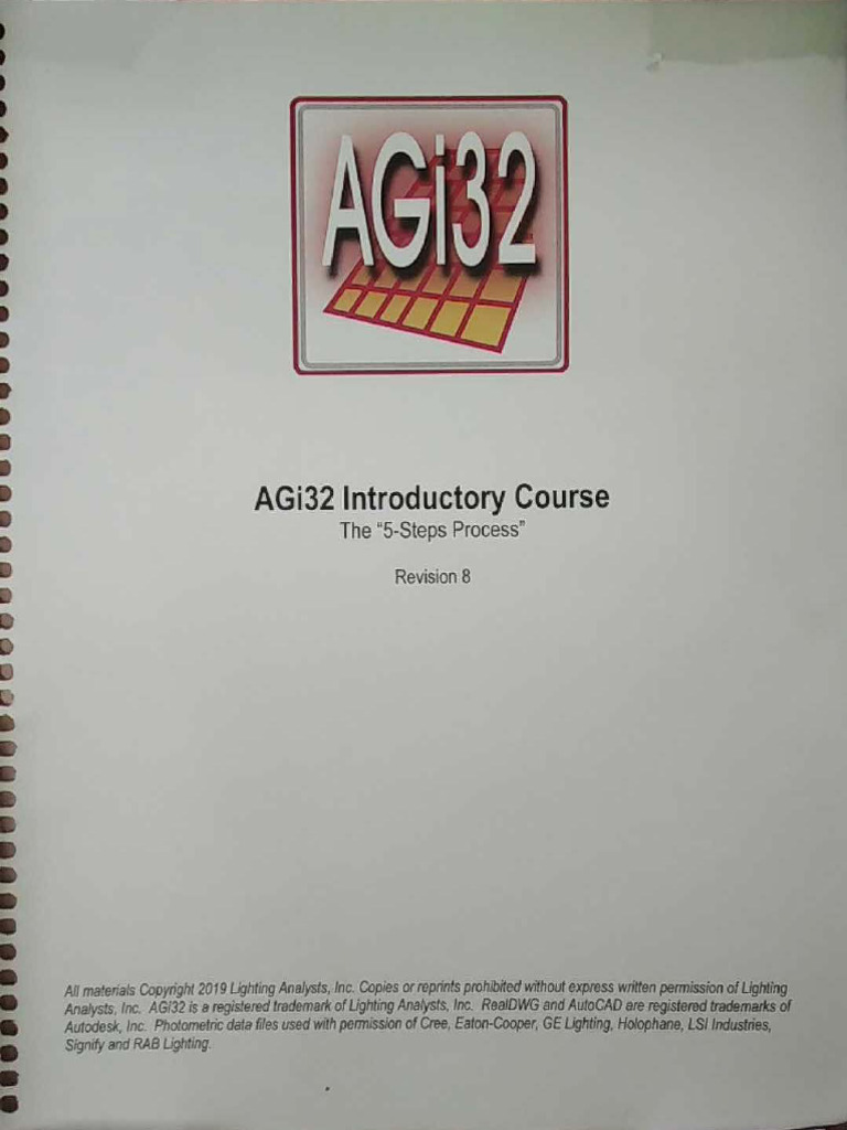 AGI32 - Introductory Course - The 5-Steps Process | PDF