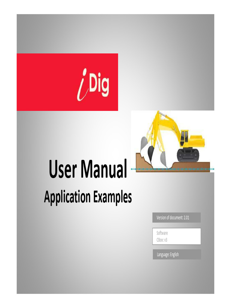 Idig Touch Use Cases English | PDF | Surveying | Beam (Structure)
