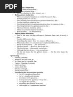 B2 Speaking: Photo Comparison Phrases | PDF