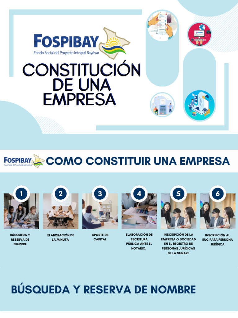 Constitución de Una Empresa | PDF