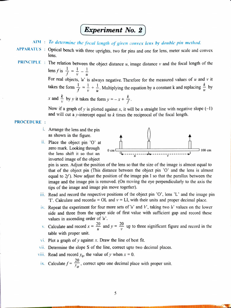 Physics Practical File | PDF