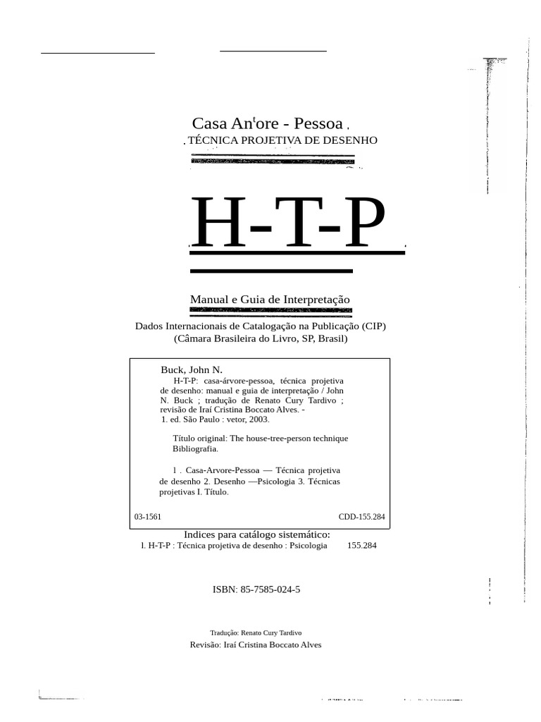 HTP-manual e Guia de Interpretação | PDF