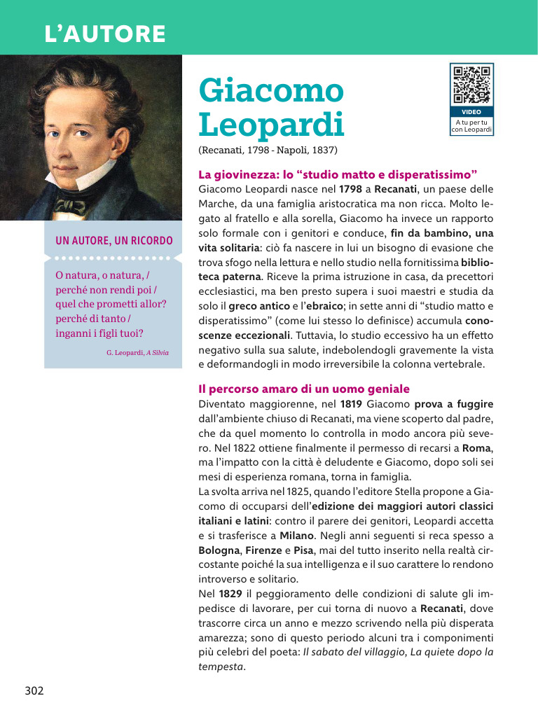 Mysocialreading Losguardodentro Noia Leopardi | PDF