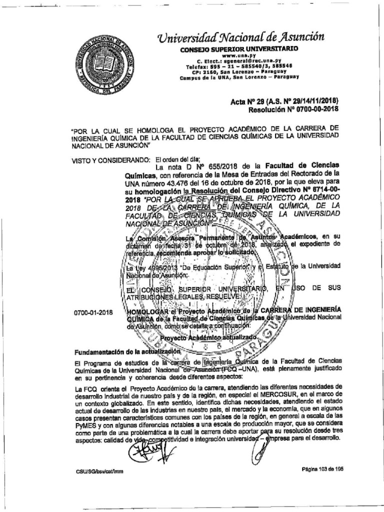 Malla Curricular 2018 - IQ | PDF