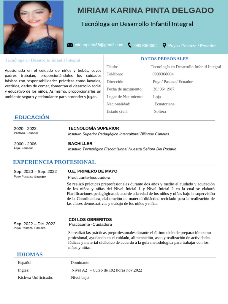 68-curriculum-vitae-actual | PDF