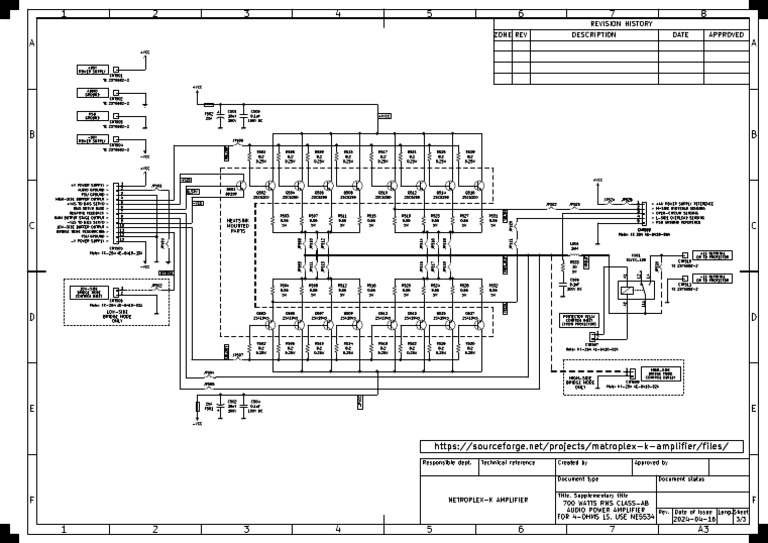 700w Rms Audio Power Amp For 4 Ohms Load Apply Ne5534 Multi Rigs Output ...