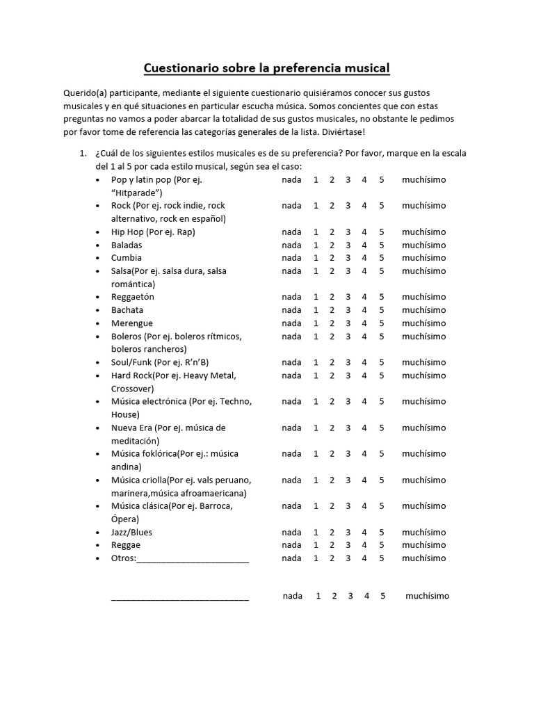 MPQ-R - Spanish Version | PDF