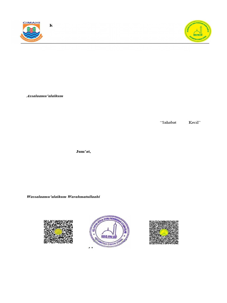 030 Undangan GPAI Cimut | PDF