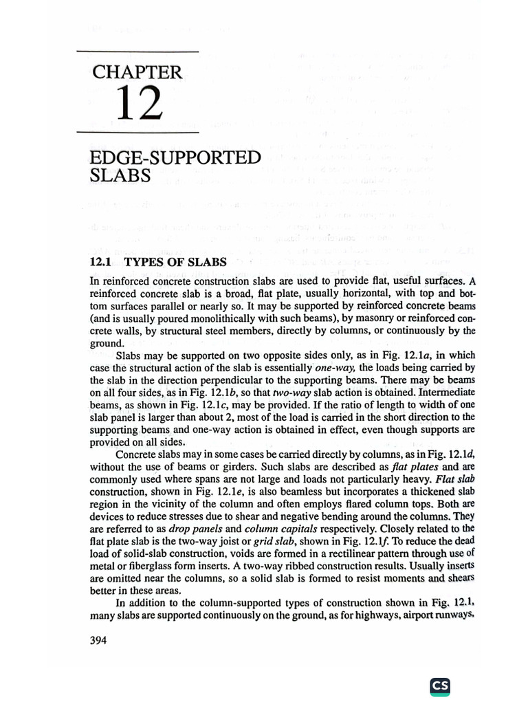 Two Way Slabs | PDF
