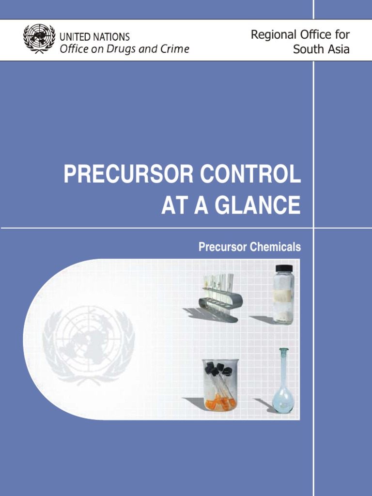 UNODC Precursor Control at A Glance | PDF | Opium | Surveillance