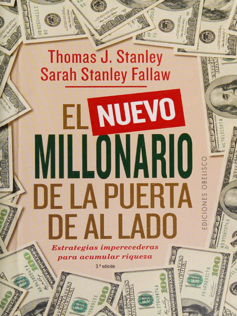 Nuevo Millonario de La Puerta de Al Lado - Thomas J - Stanley Sarah Stanley Fallaw - 2020 ...