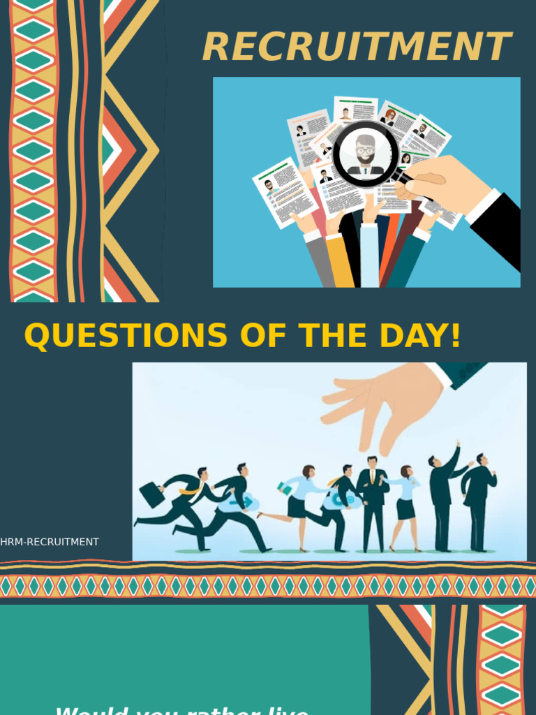 HRM Recruitment | PDF