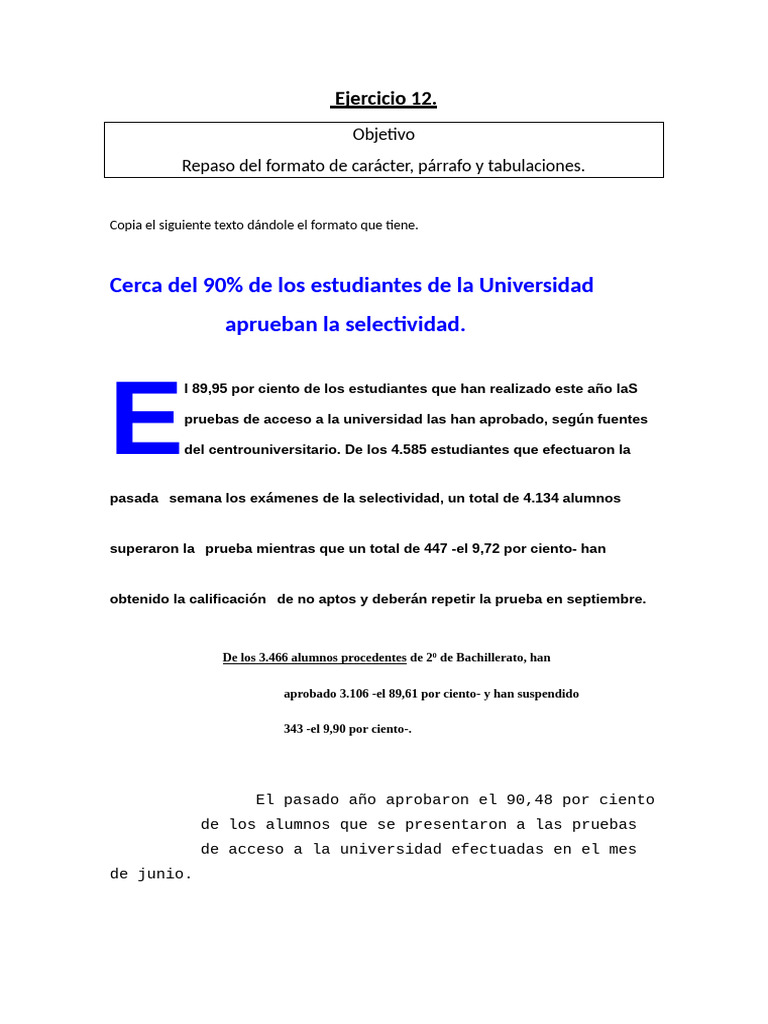 Ejercicio 12 | PDF