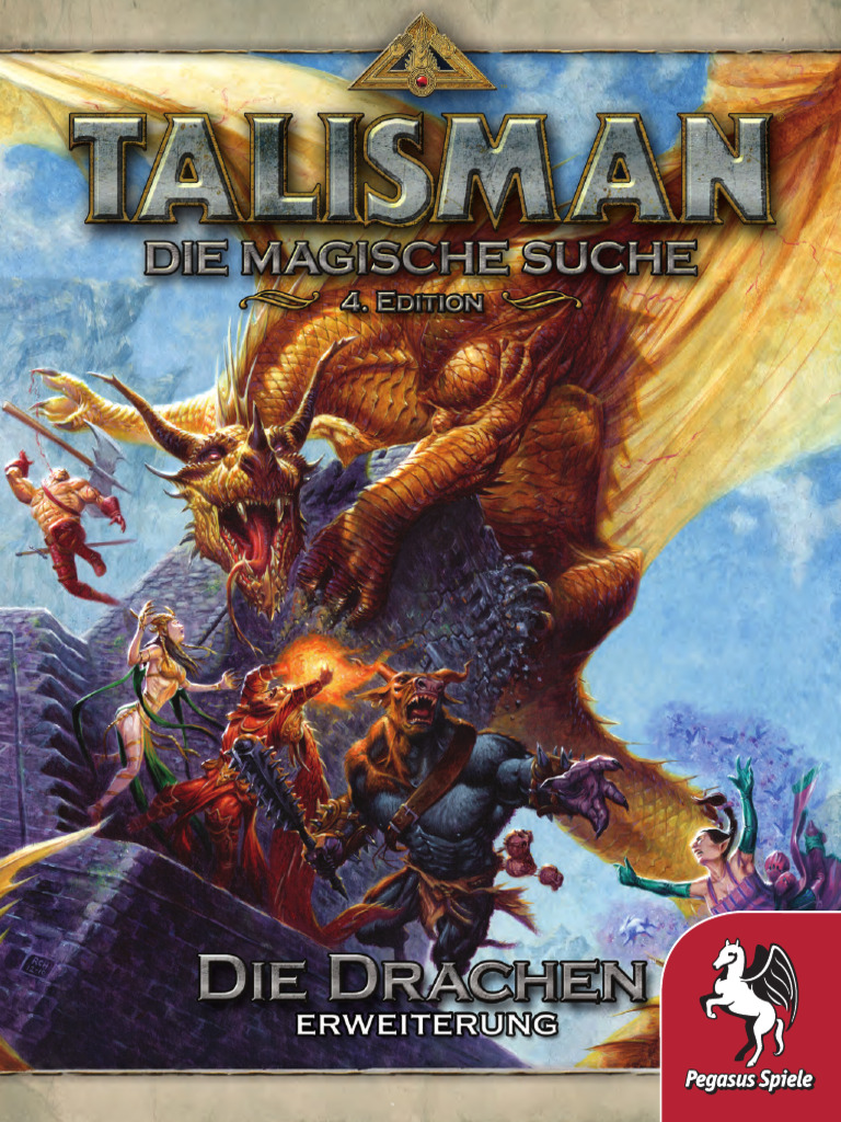 Regeln Anleitung Talisman Die Drachen Erweiterung Deutsch | PDF