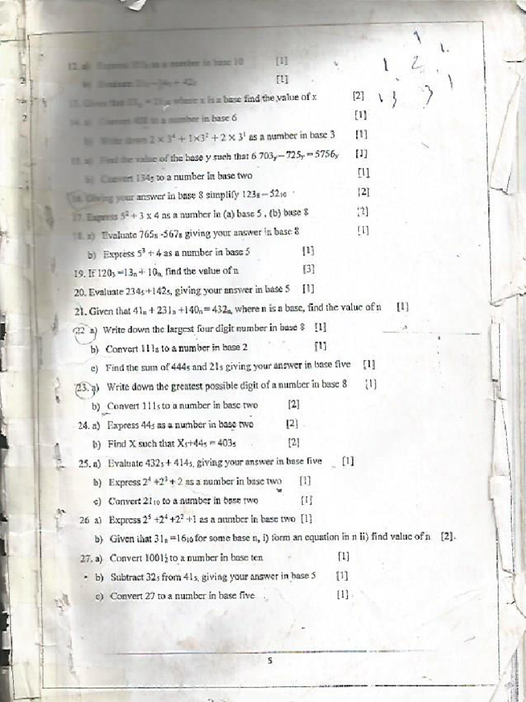 O Level Maths Qstns Topic by Topic 104932 | PDF