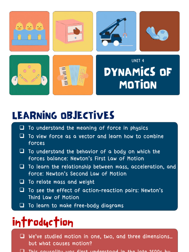 4 Unit Iv Dynamics | PDF