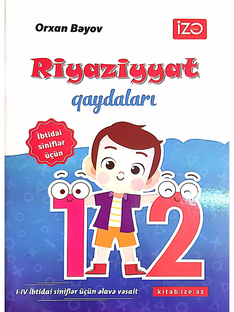 1-4 Cü Sinif. Riyaziyyat Qaydalar | PDF
