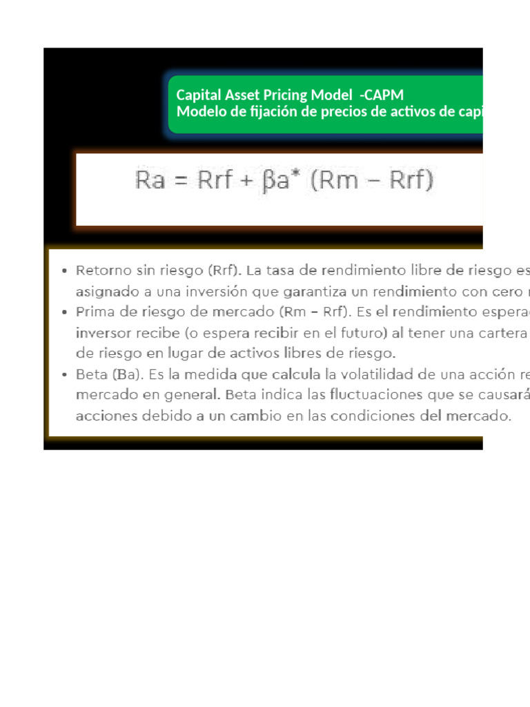 CAPM | PDF