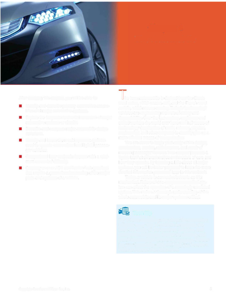 Chapter 1 the Automobile | PDF